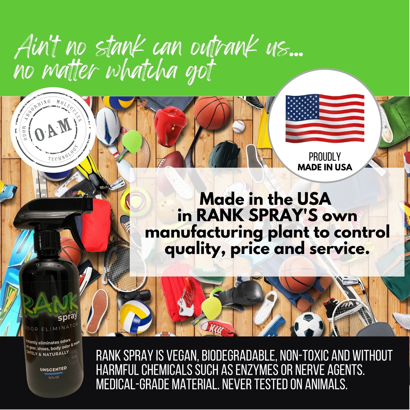 Double Pack RANK Odor Eliminating Spray – RANK Spray